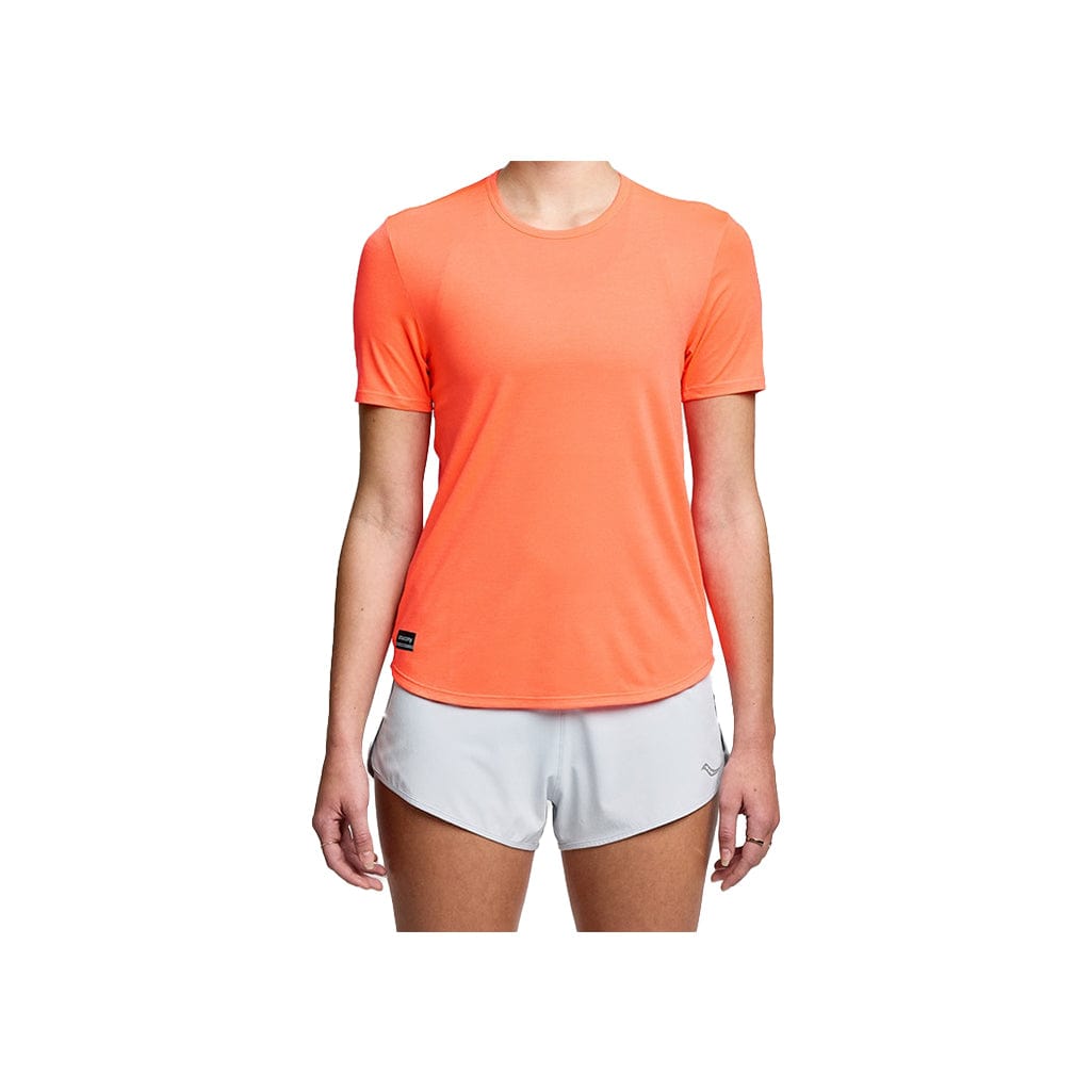 Saucony Women's Stopwatch Short Sleeve – Ann Arbor Running Company